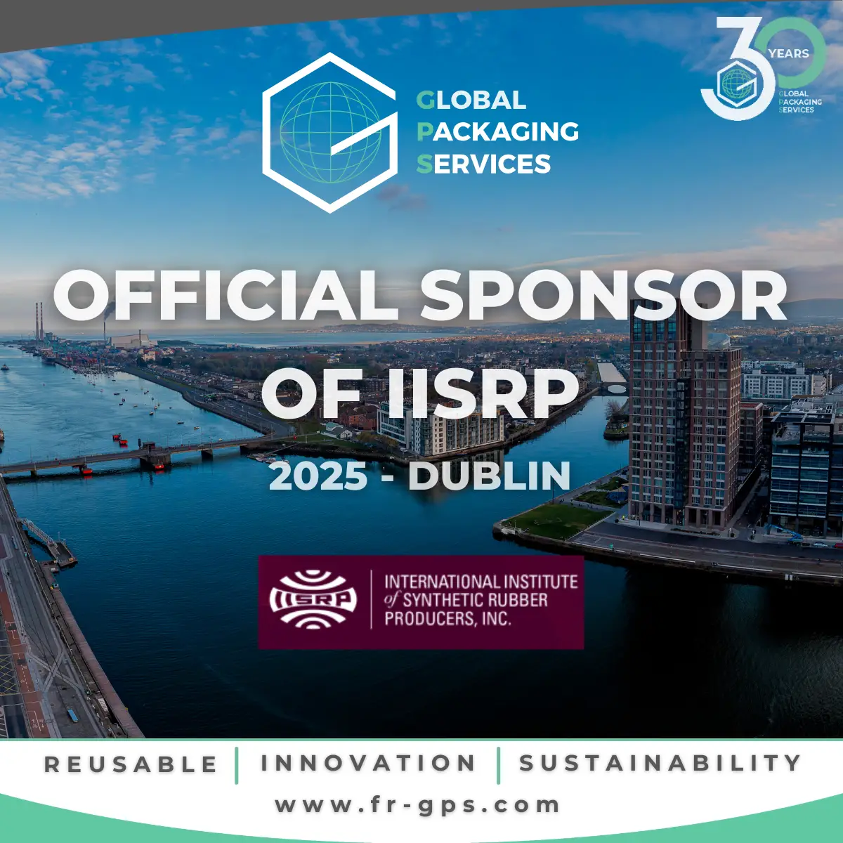 GROUPE GPS, Official Sponsor of IISRP 2025 – Dublin - GROUPE GPS